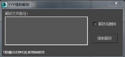 YYP解锁文件 - CG工具箱